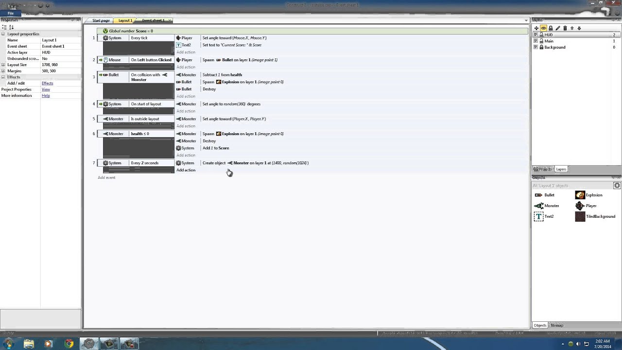 Game Development w/ Construct 2 Tutorial - 15 - Finishing the Game