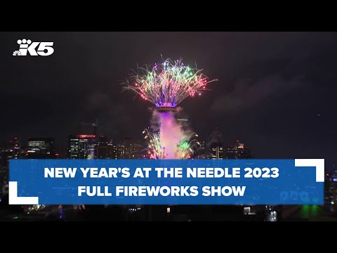 FULL: New Year's at the Needle fireworks show 2023