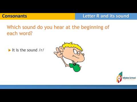 Letter R and its Sound - Grade 1