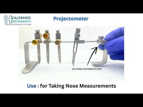 Davis Nasal Projectometer for Nose Measurements | Precision Tool for Rhinoplasty & Facial Symmetry
