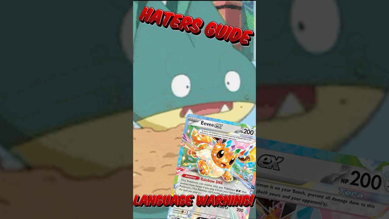 HATERS GUIDE TO EEVEE BOX #pokemon #pokémontcg #pokemoncards