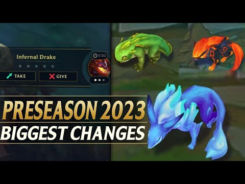 PRESEASON 2023 - 12 NEW ITEMS, JUNGLE CHANGES, PETS, PINGS & MORE - League of Legends