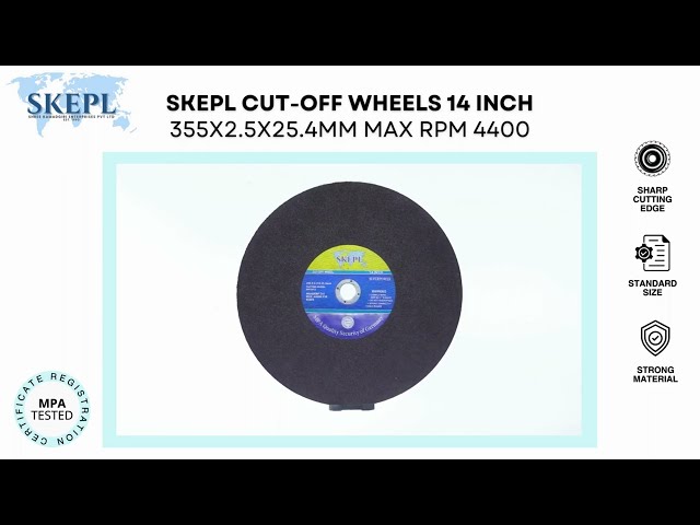 Cutting Disc - 14 Inch Single Nut Cut Off Wheel Trader - Wholesaler ...