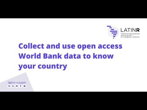 Collect and use open access World Bank data to know your country