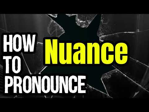 How To Pronounce Nuance? (CORRECTLY) Meaning & Pronunciation