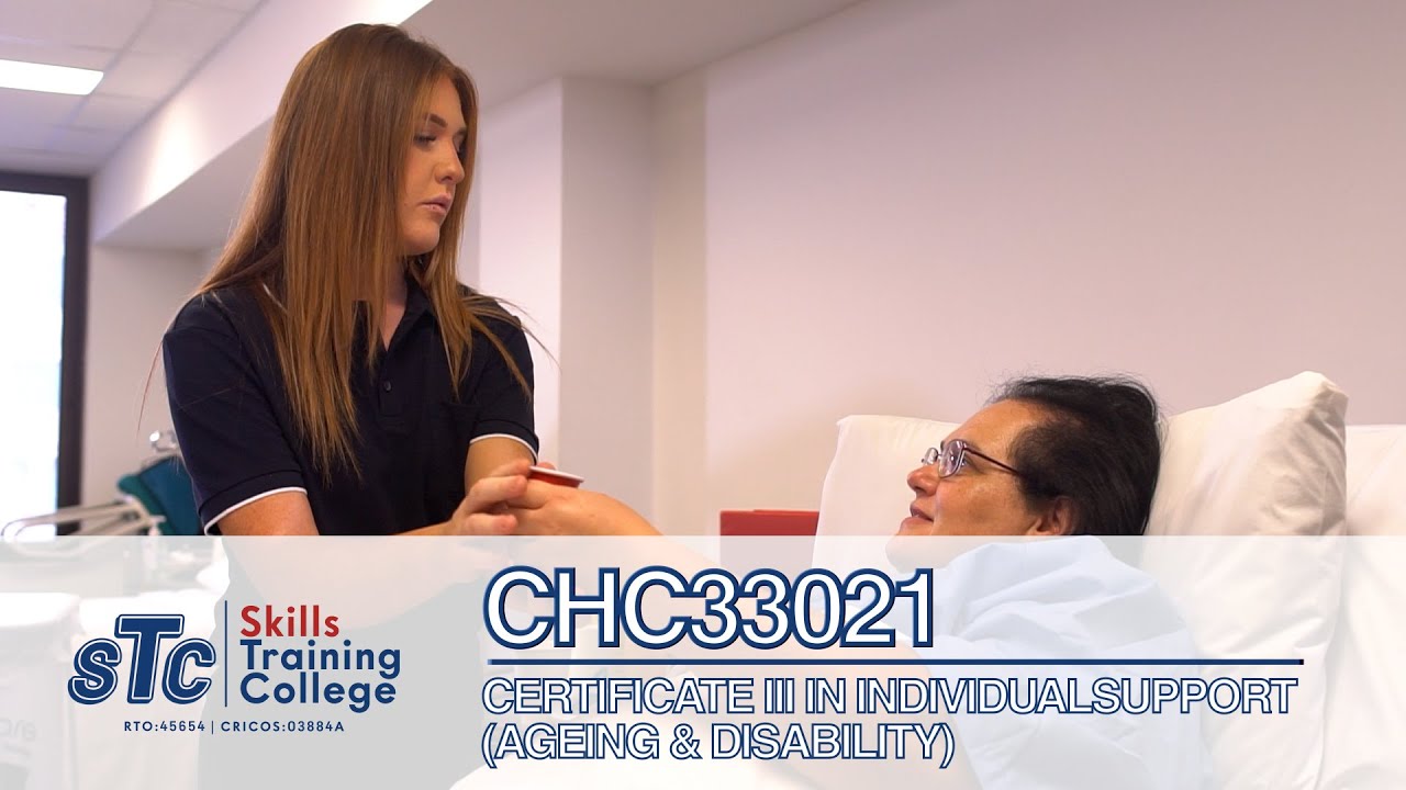 Certificate III Individual Support - Ageing and Disability | Skills Training College