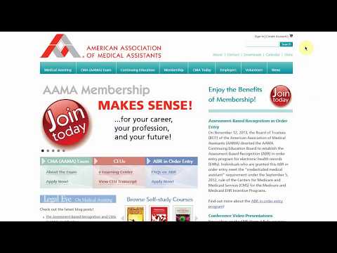 Create an AAMA Account