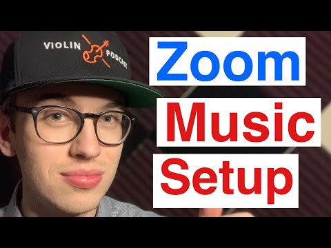 Zoom High Fidelity Music Mode - Zoom 5.4.9 Update - How to setup Zoom Music Settings