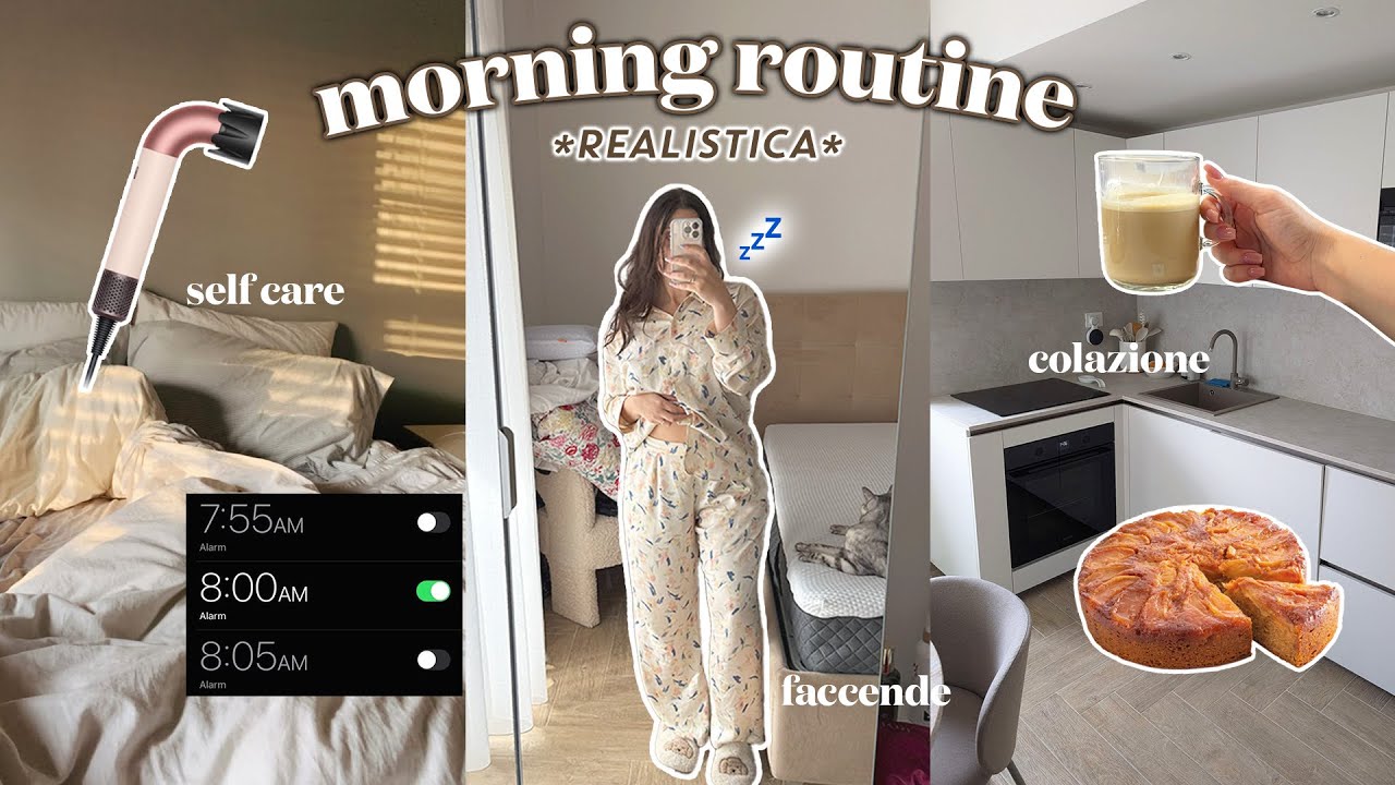 LA MIA VERA MORNING ROUTINE ⏰