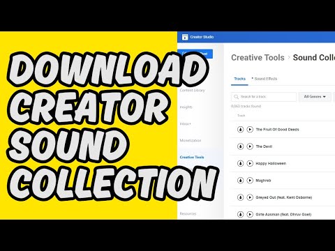 [Easy Guide] Download Facebook Creator Studio Sound Collection