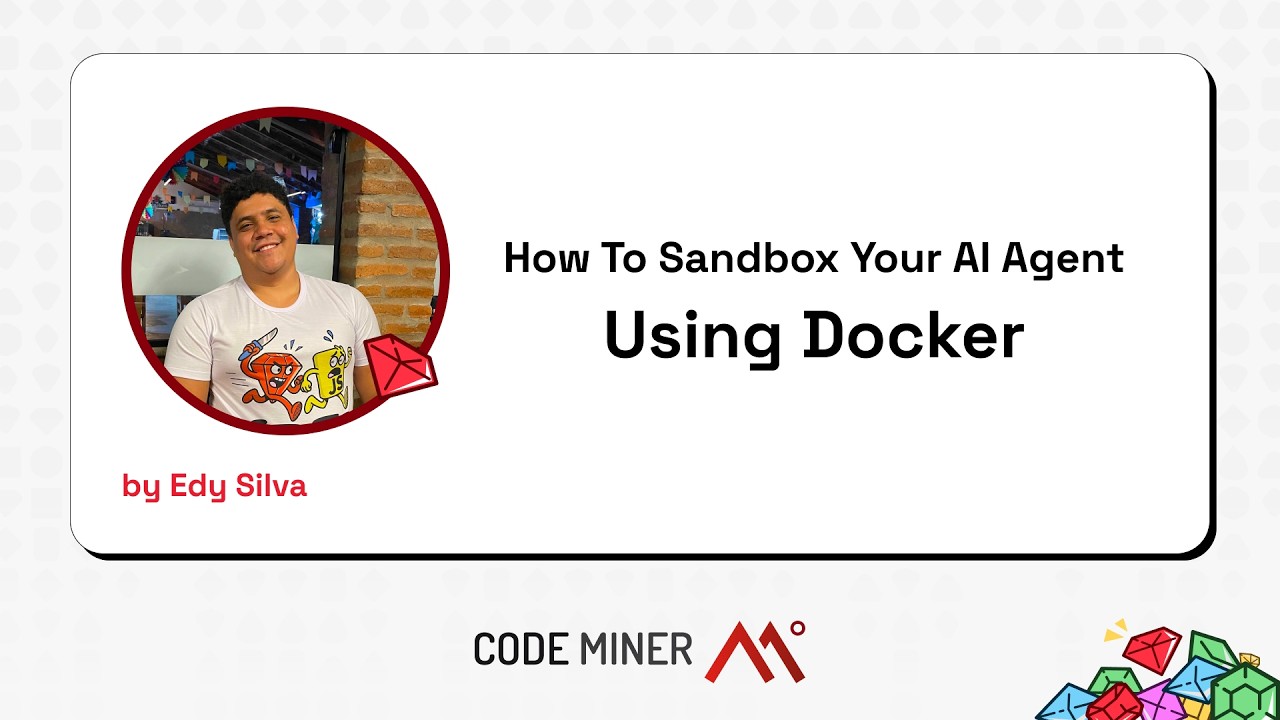 How To Sandbox Your AI Agent Using Docker, by Edy Silva