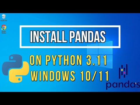 How to Install Pandas on Python 3.11 Windows 10/11 [2022 Update] | Pandas Installation