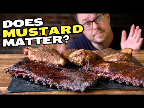 Does a MUSTARD BINDER Really Matter? Let's Test it on RIBS, CHICKEN, and TURKEY Breast!