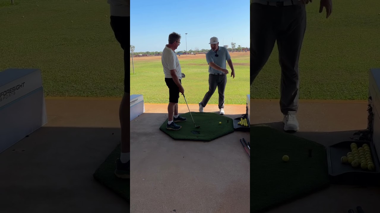Flip to end slice #golf #golftips
