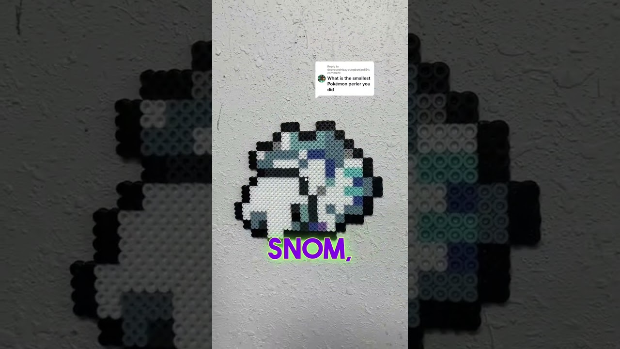 Smallest PIXEL pokemon perler i've made?! Perler beads, Hama, DIY