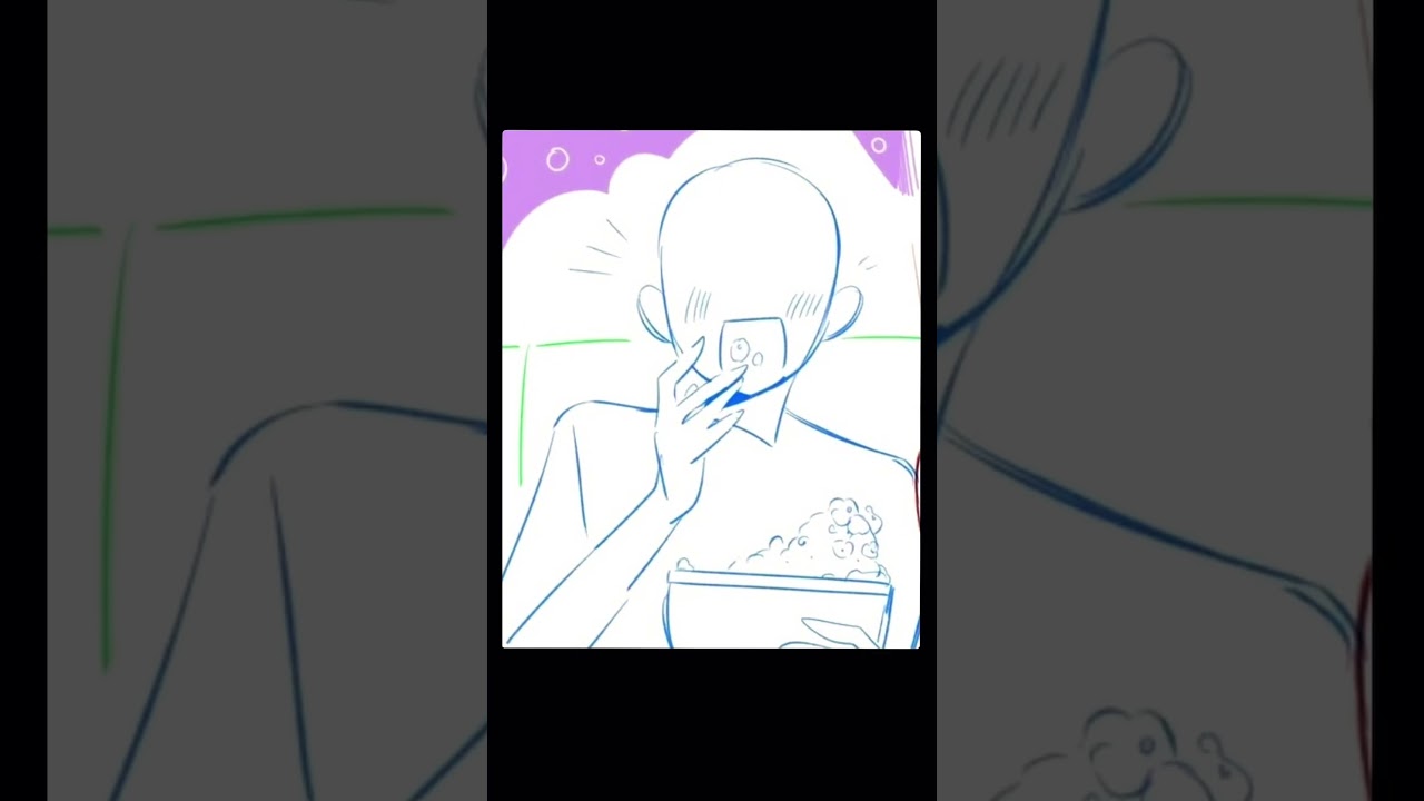 2 artists 2 bases! #art #shorts #fyp #digitalart #drawing #trend #collab #fakecollab #viral