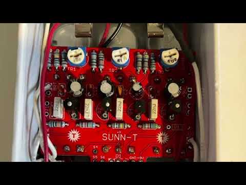 GuitarPCB Sunn Model T Preamp Clone - White / Black | Reverb