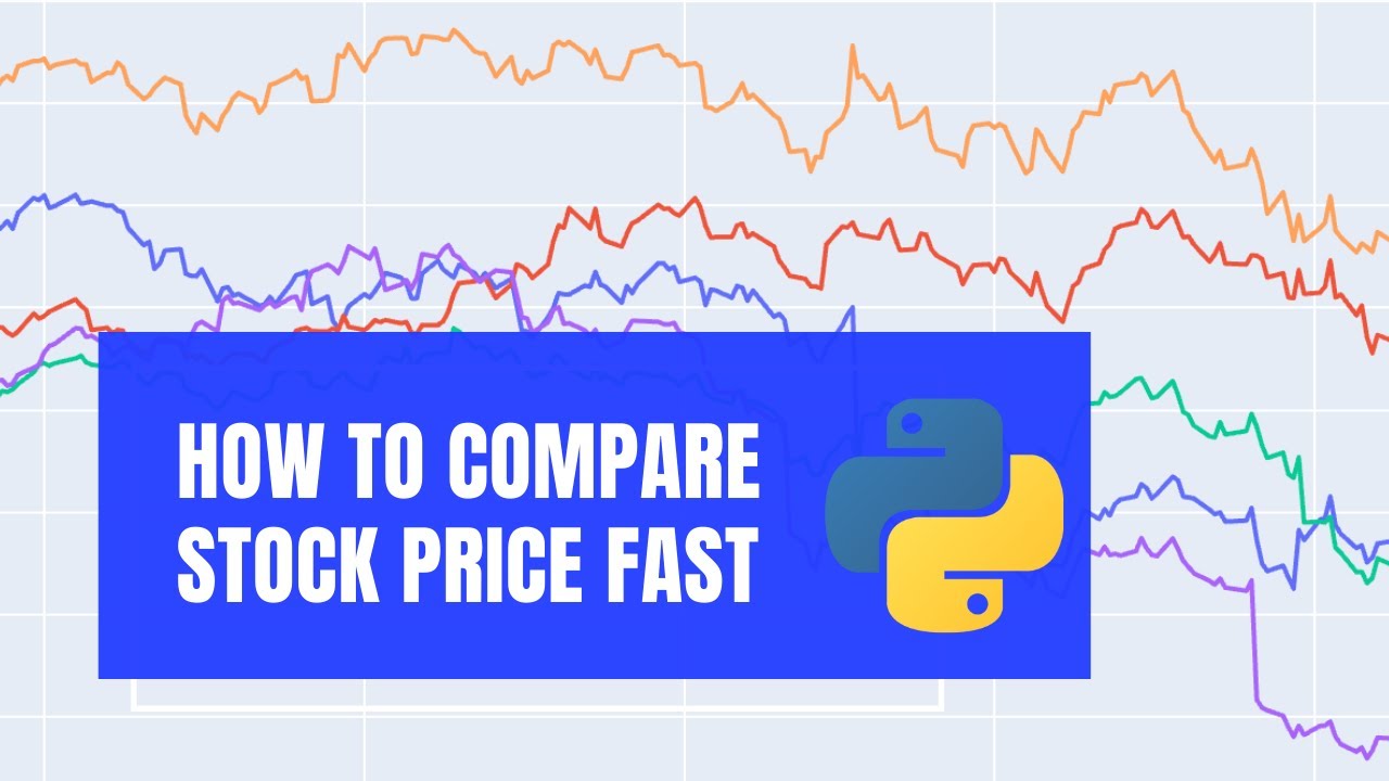 Stock data: Easy Yahoo Finance to Chart with Python