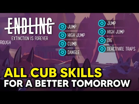 Endling: Extinction is Forever - All Cub Skill Locations (How to Get All Skills)