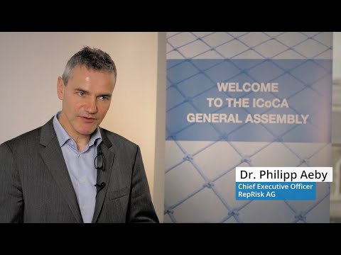 Philipp Aeby, CEO, RepRisk AG