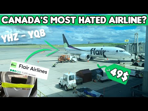 Flying on Canada's CHEAPEST and most HATED airline! | Flair Airlines
