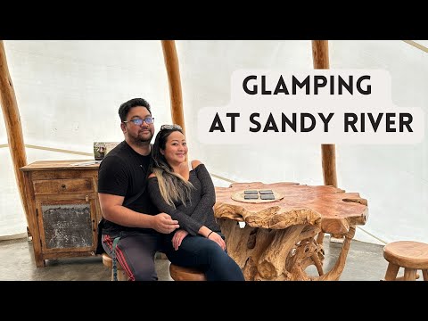 Glamping at Sandy River