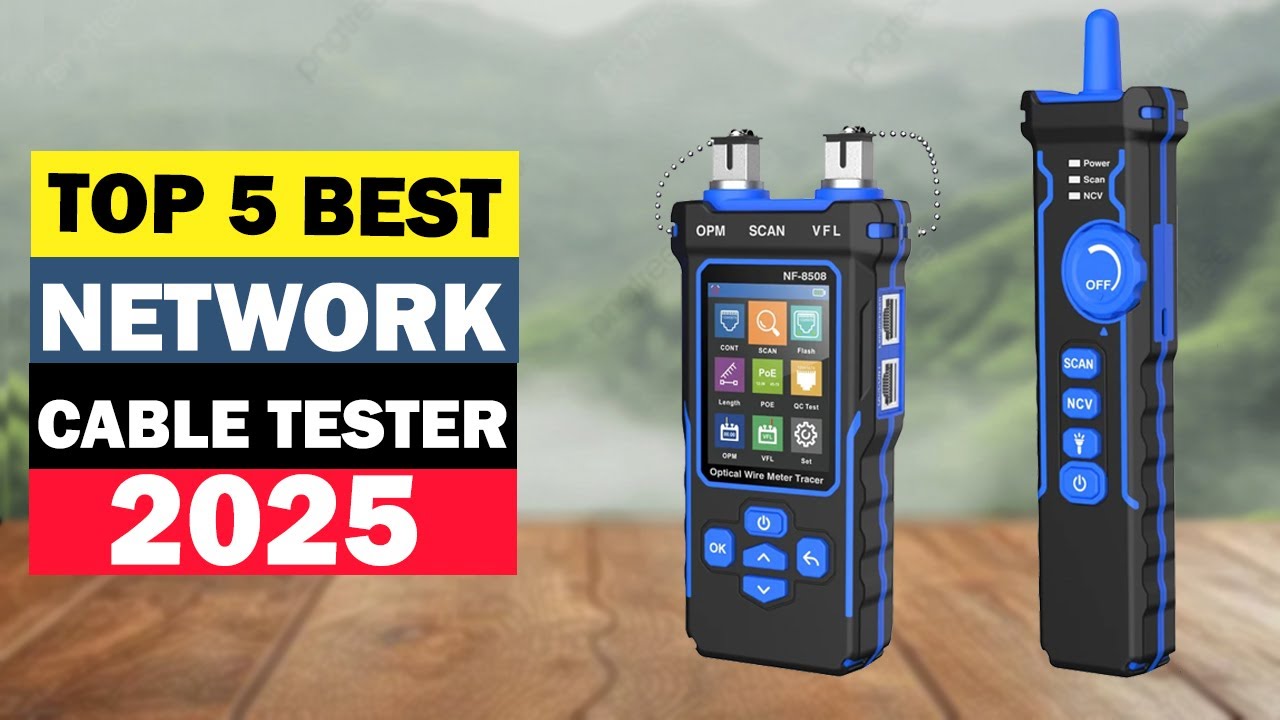 Top 5 Best Network Cable Testers 2025 [Reviews & Buying Guide]