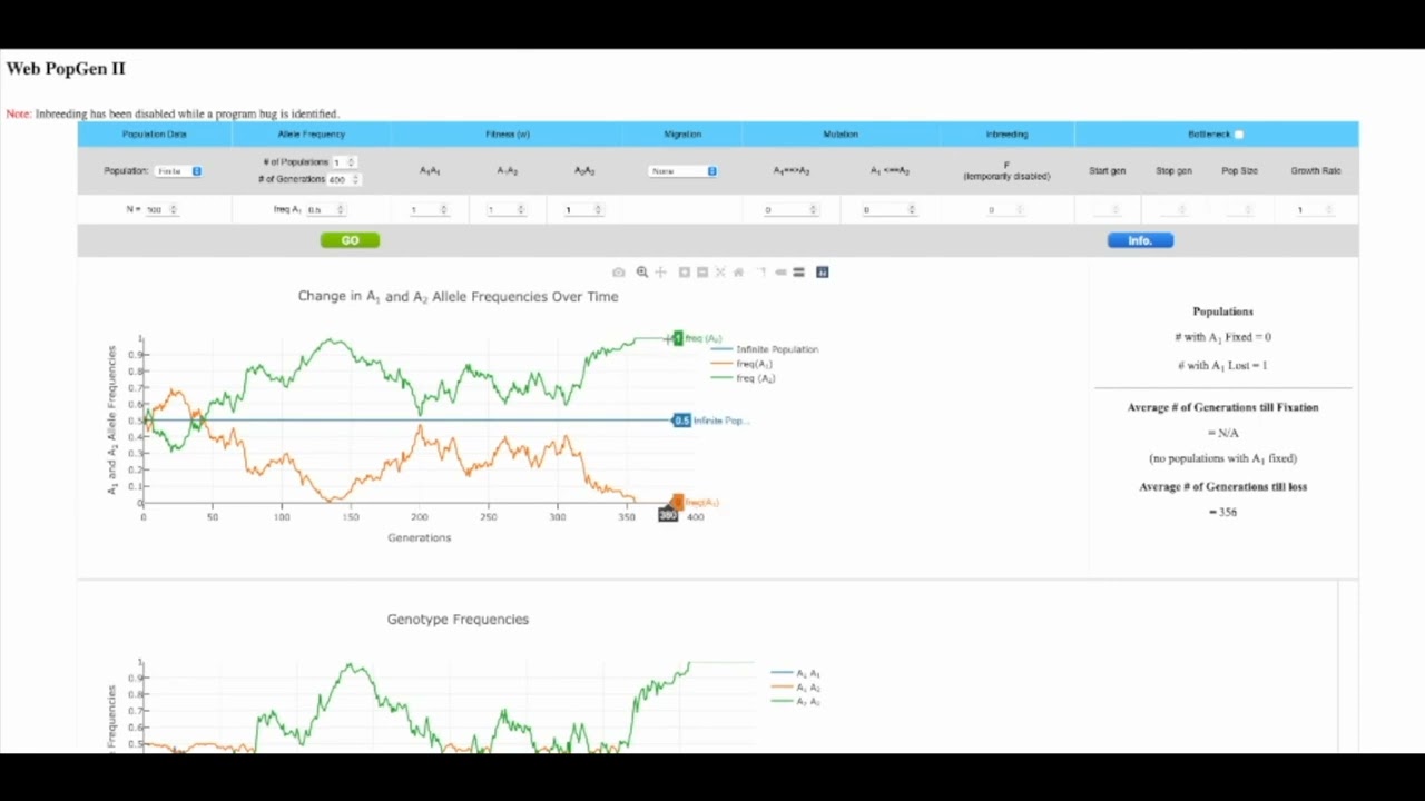 B.4  - Population Genetics Simulation