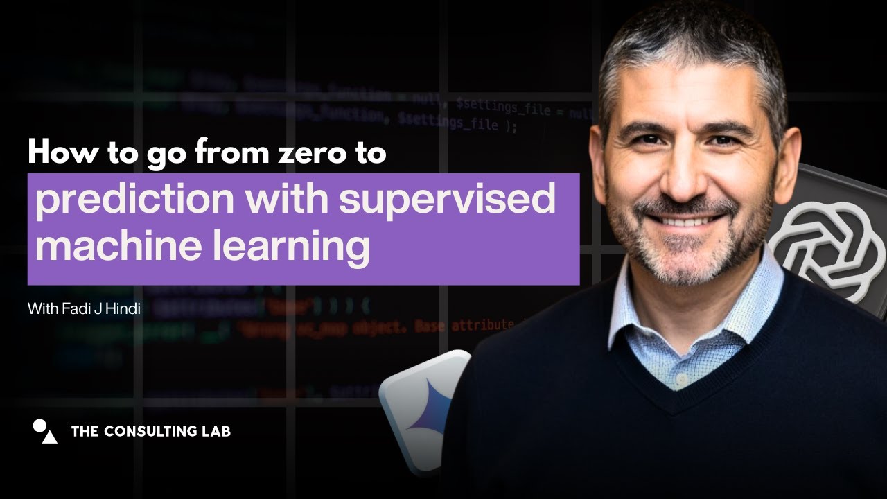 How to Go from Zero to Prediction with Supervised Machine Learning