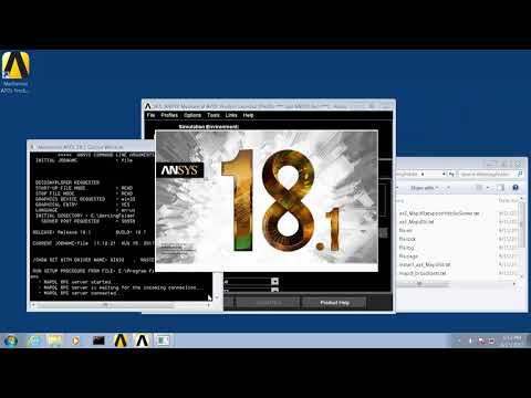 ANSYS Student: Python-Mechanical APDL AAS coupling - Introductory ANSYS AAS example