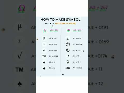 Make symbols with keyboard cool trick 😎 #lifehacks #shorts