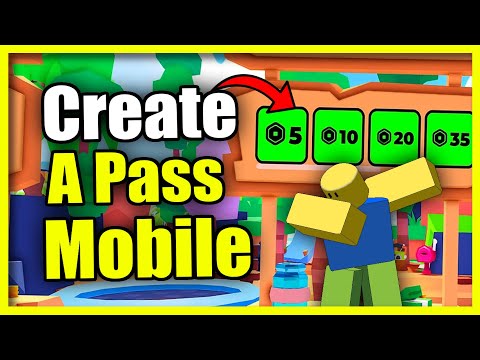 How to Create a Gamepass in PLS Donate in ROBLOX using MOBILE (BEST TUTORIAL)