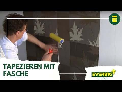 Tapeten-Ratgeber Tapezieren mit Fasche