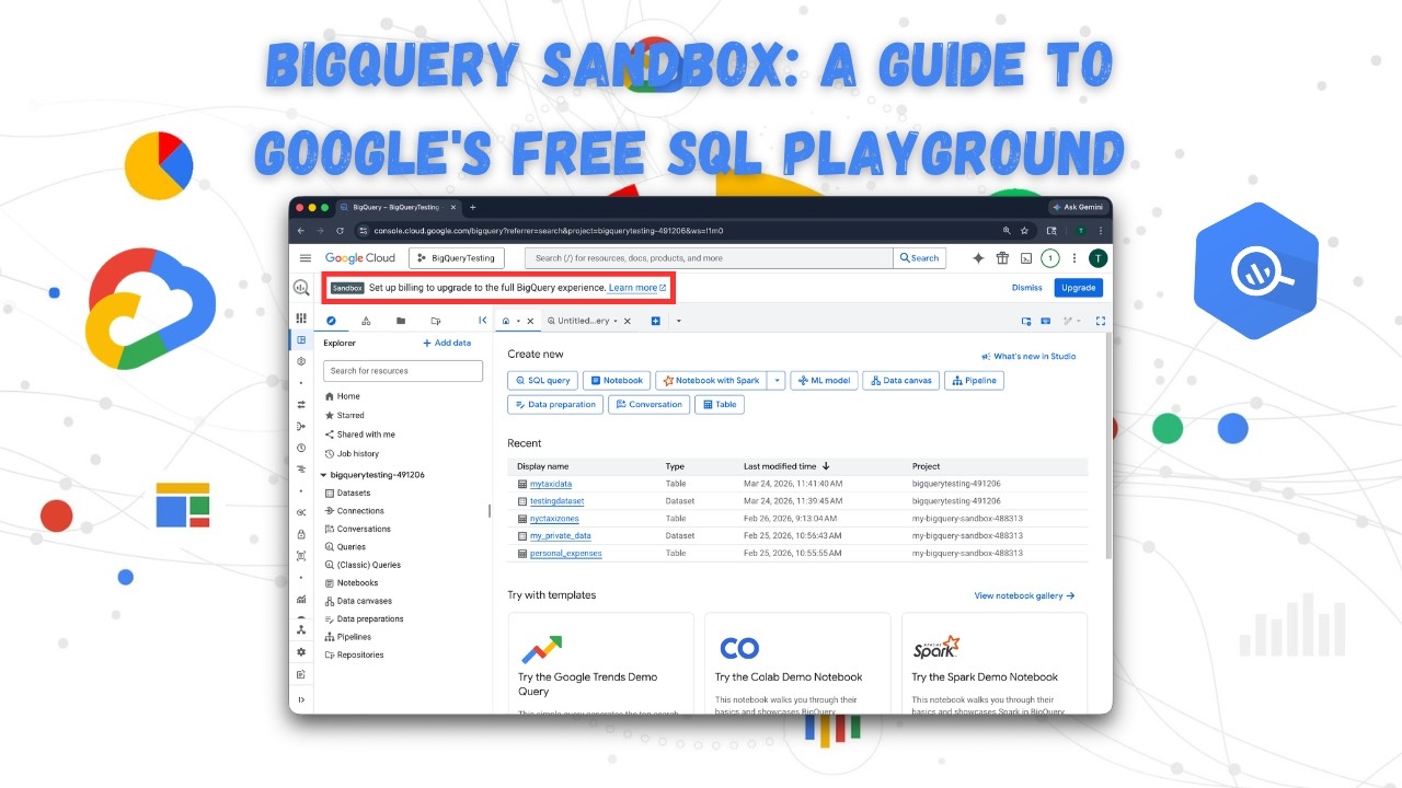 BigQuery Sandbox: A Guide to Google's Free SQL Playground