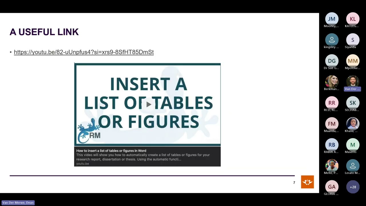 Faculty of Education Thesis format and submission procedure
