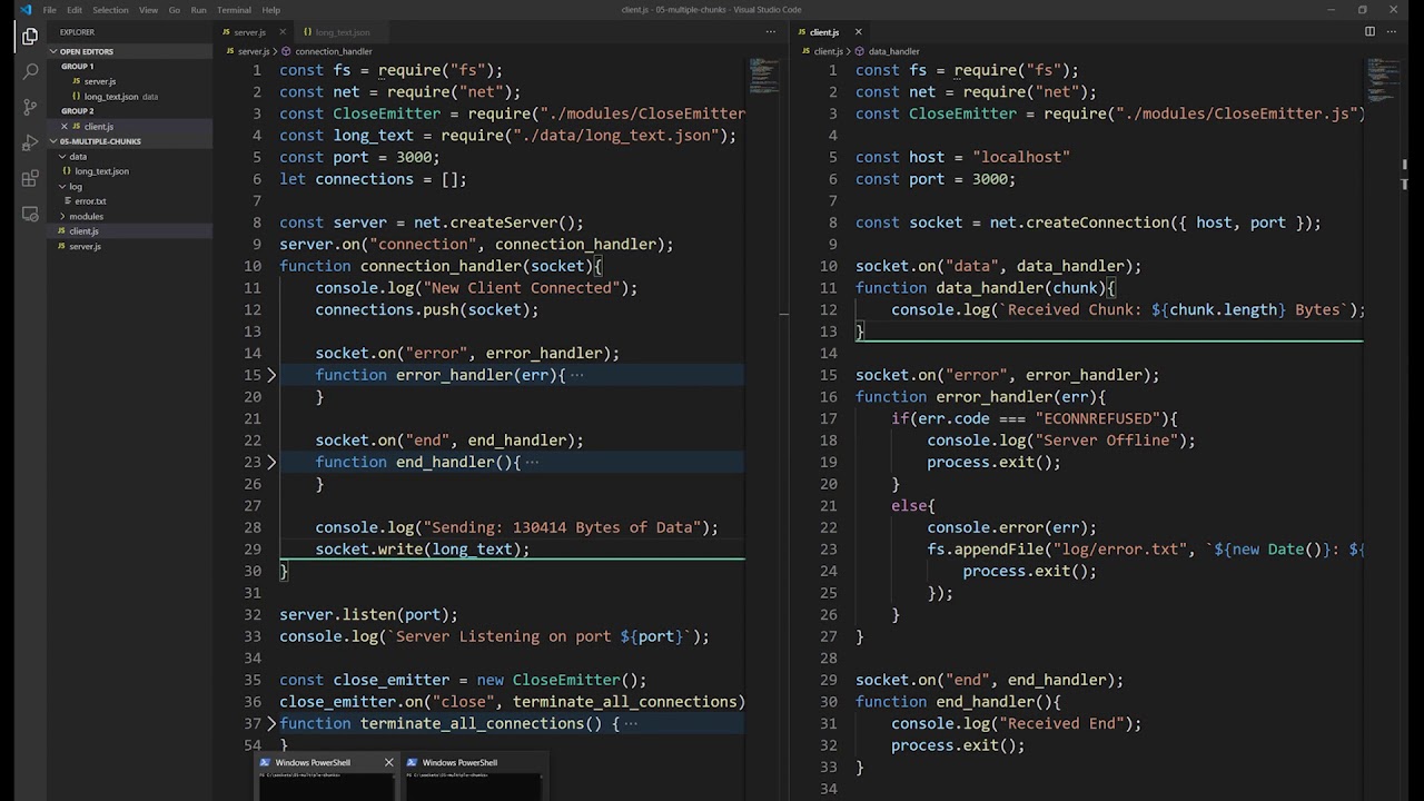 Sockets 08: Multiple Chunks