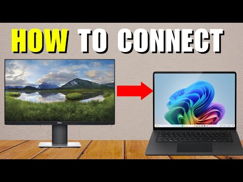 How To Connect Dell Monitor To Laptop