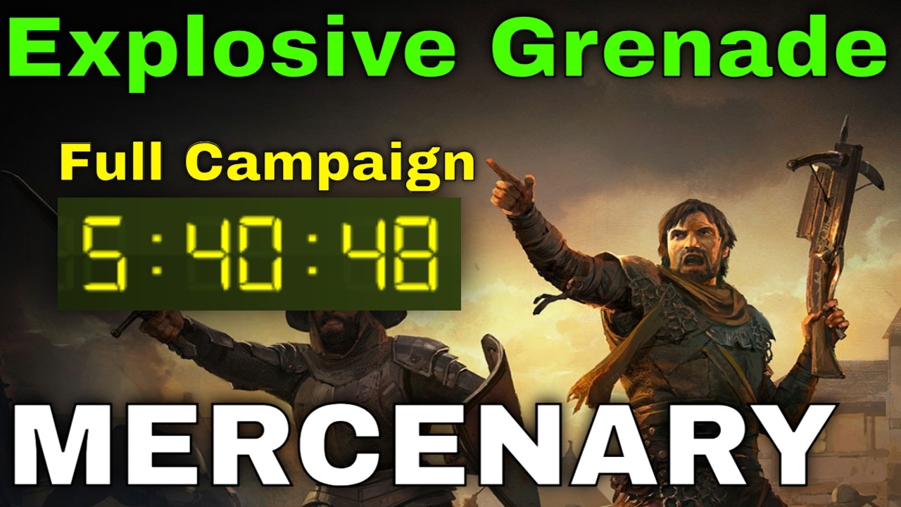 Twink Explosive Grenade Mercenary Leveling Guide - Path of Exile 2