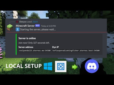 How To Setup and Run Aternos Discord Bot LOCALLY (Windows 10 & 11)