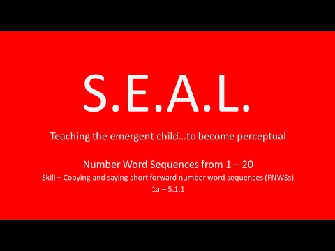 Number Word Sequences from 1 – 20 | Todholm Primary – Learning at Home