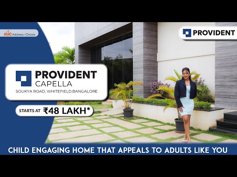 Provident Capella Samethanahalli, Near Whitefield, Bangalore | Price ...