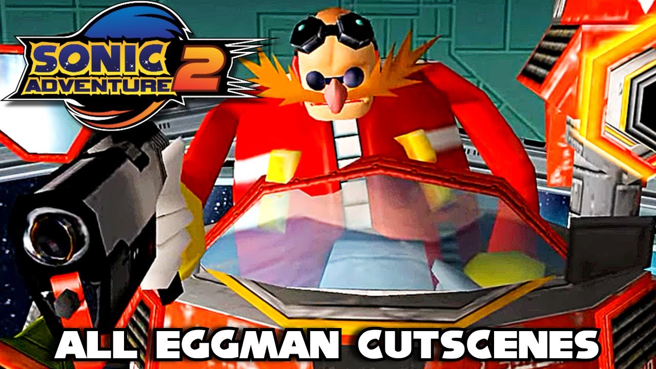 Sonic Adventure 2 - All Dr. Eggman cutscenes