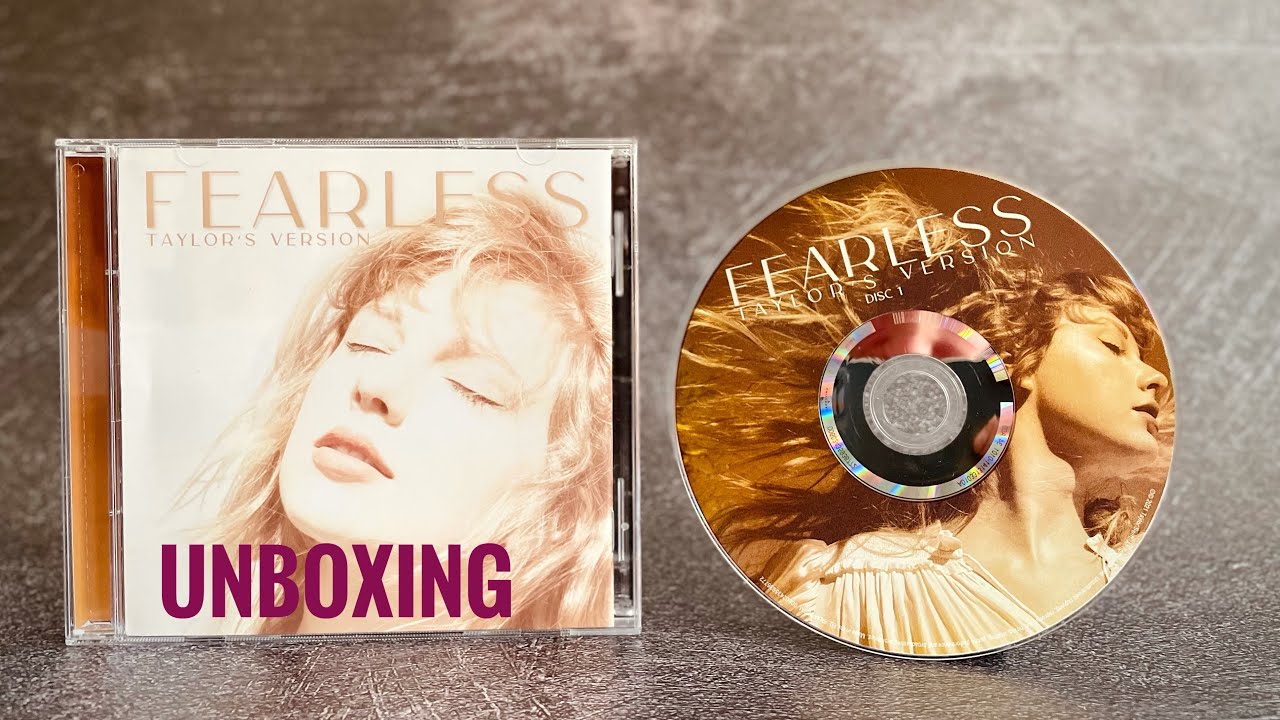 Taylor Swift - Fearless (Taylor’s Version) CD UNBOXING