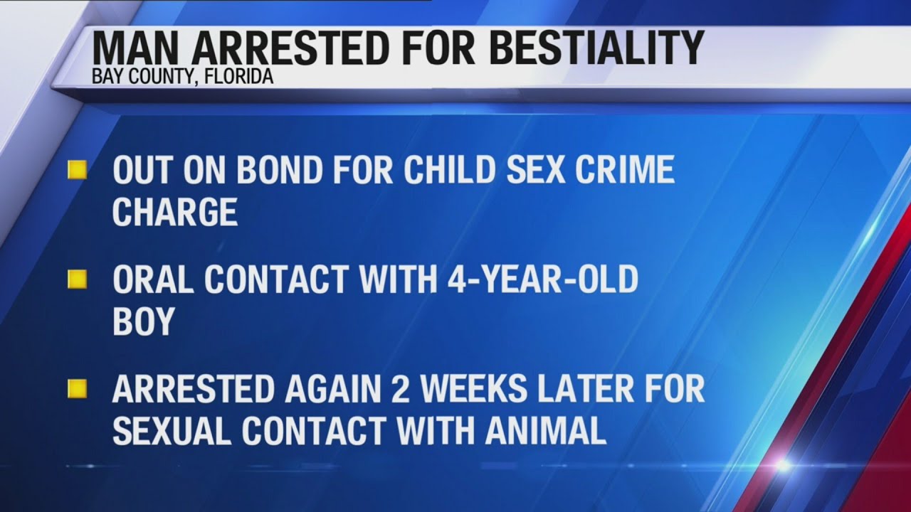 Man arrested for bestiality