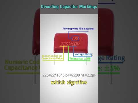 Guide to Capacitor Symbols & Codes