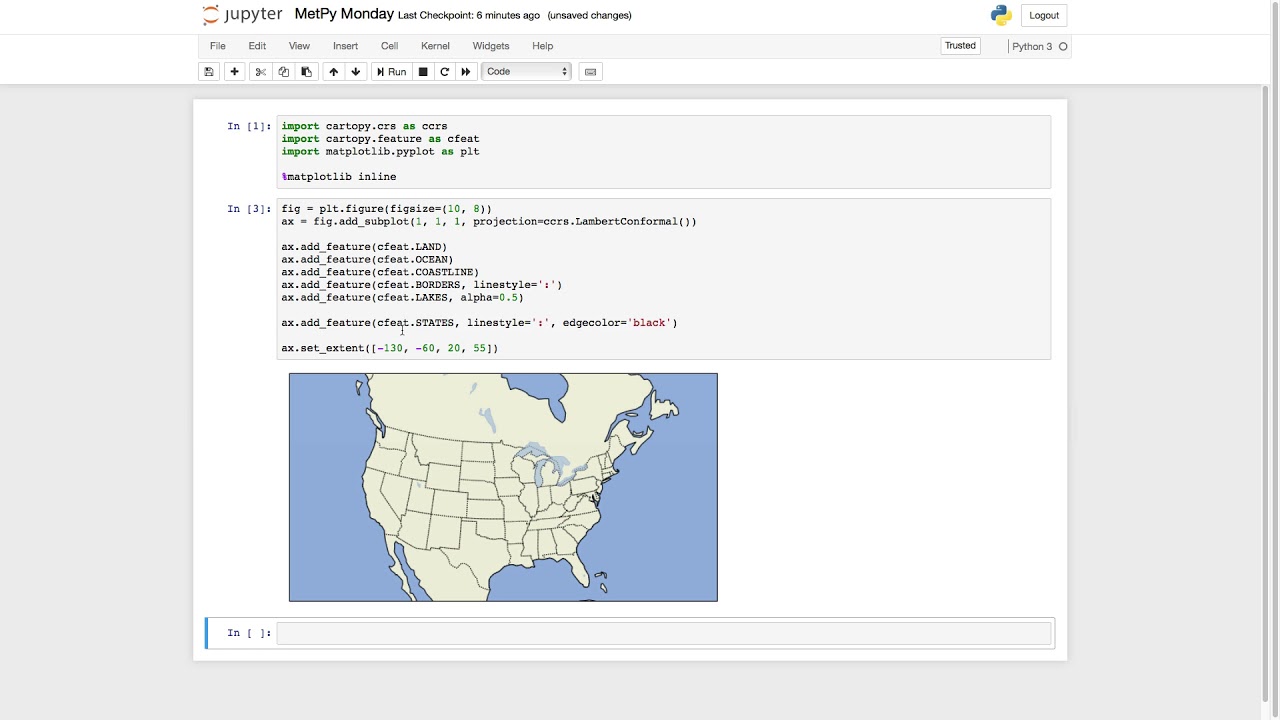 MetPy Mondays #33 - Cartopy 0.16