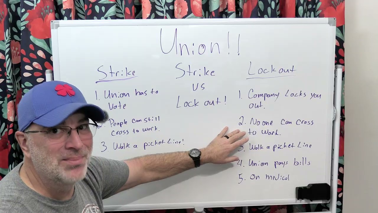 Strike VS Lockout with a union plant
