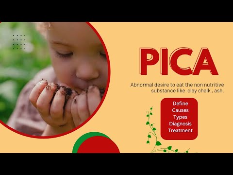 what is PICA ( Eating disorder), causes and different types of PICA, diagnosis and treatment of PICA