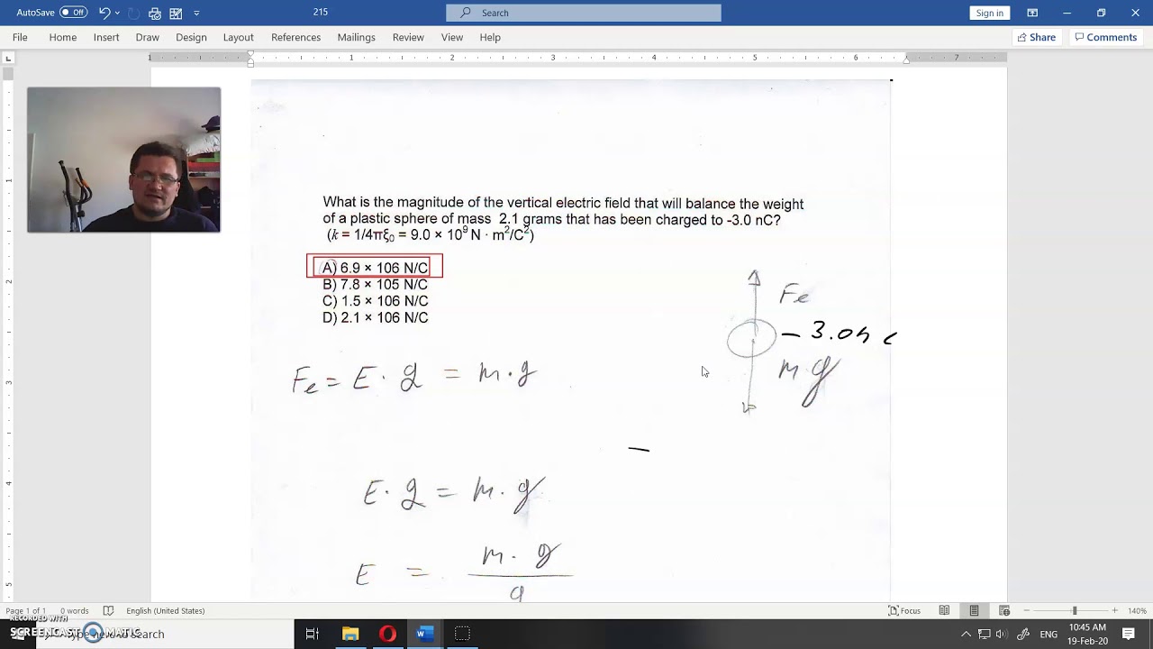 215. assignment (electric force)