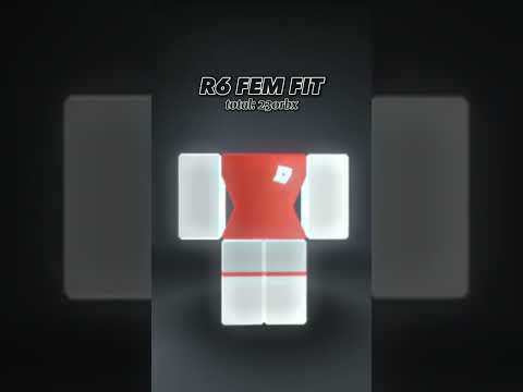 R6 Fem Fit ROBLOX Outfit Idea! 🥺 #roblox #shorts #outfitideas